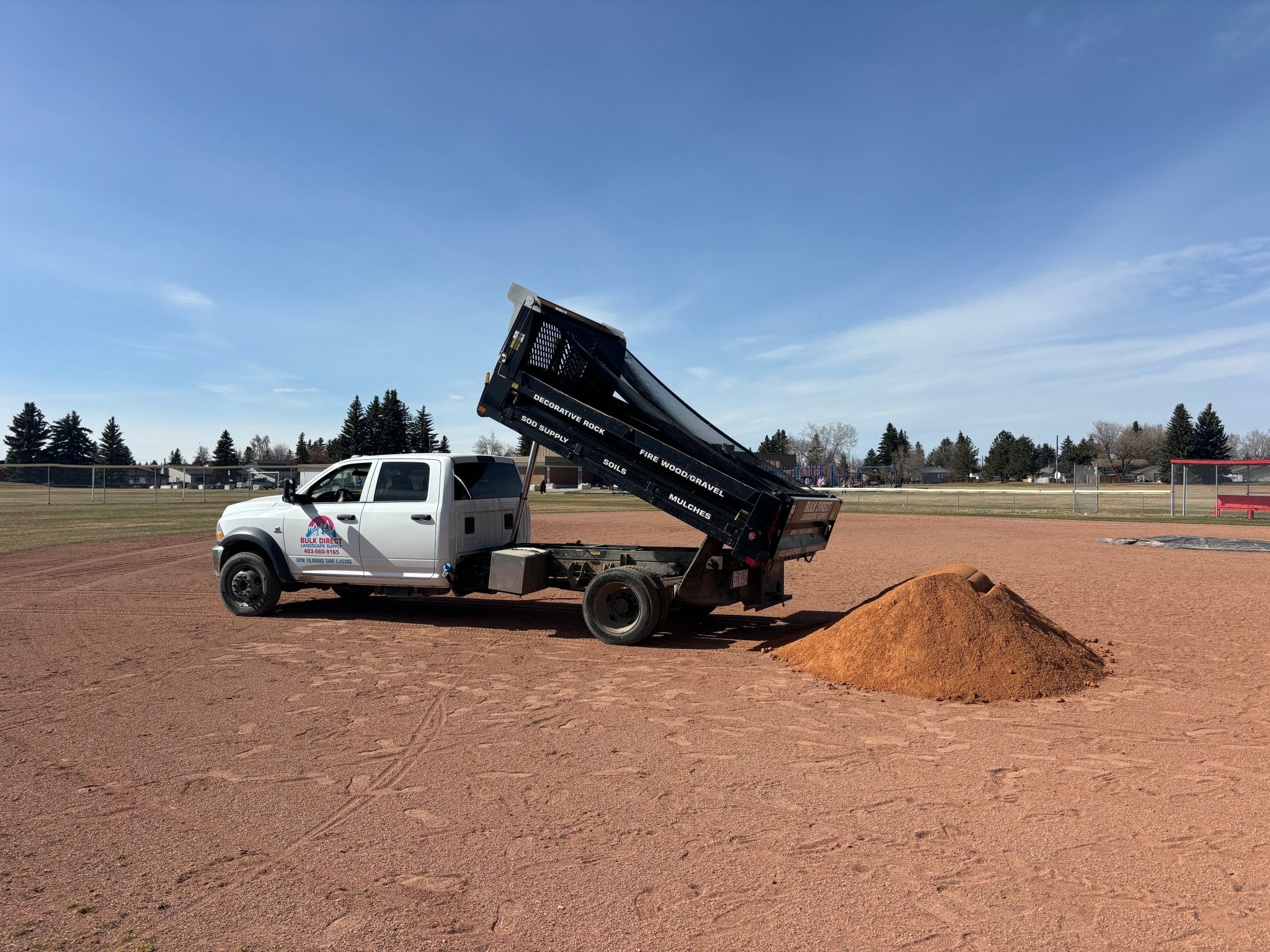 Premium Baseball Diamond Dust in Calgary – Bulk Red Shale Supply for L ...