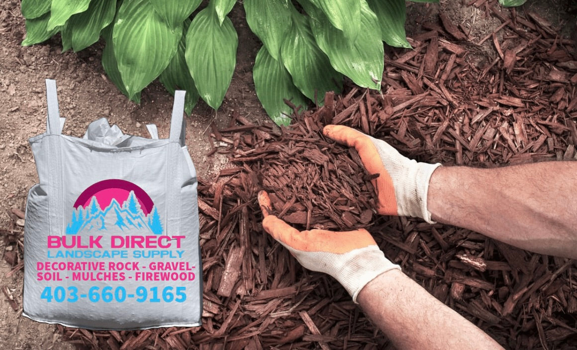 Bark Nuggets And Mulch 1 Yard Bags - Bulk Direct Landscape Supply