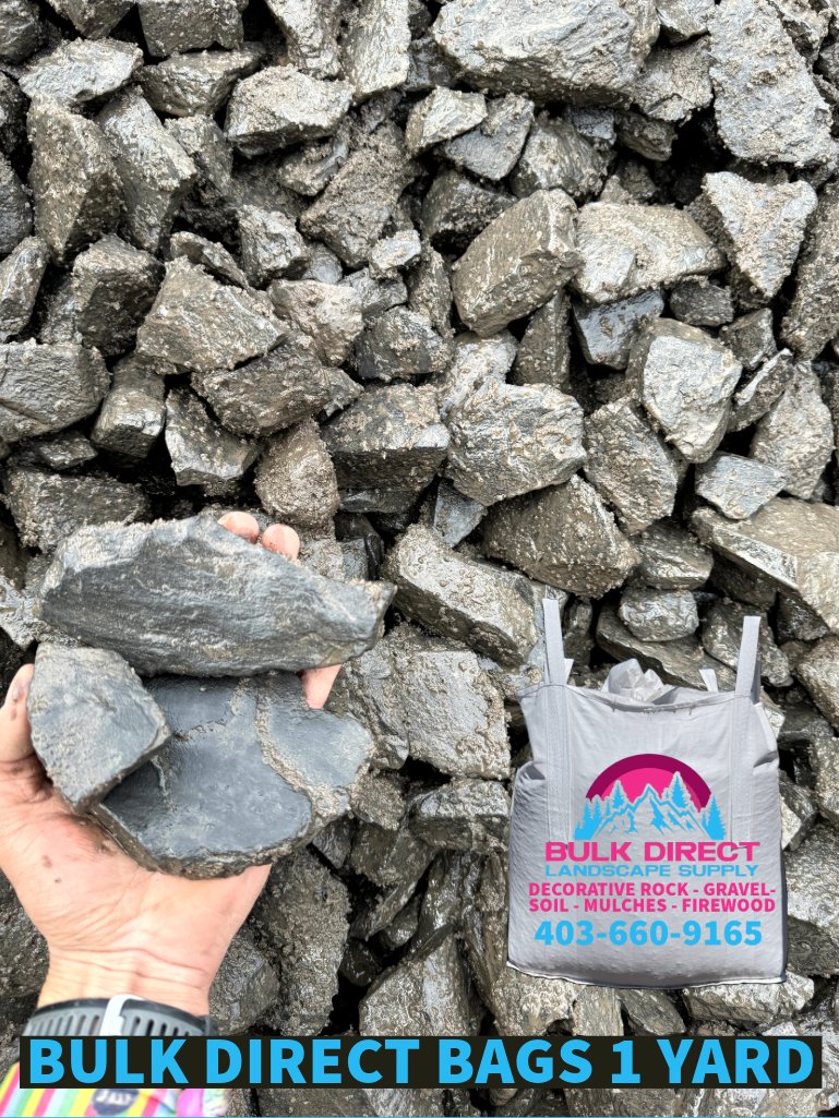 50-90mm Rundle Rock 1 Yard Bag - Calgary Rundle Rock