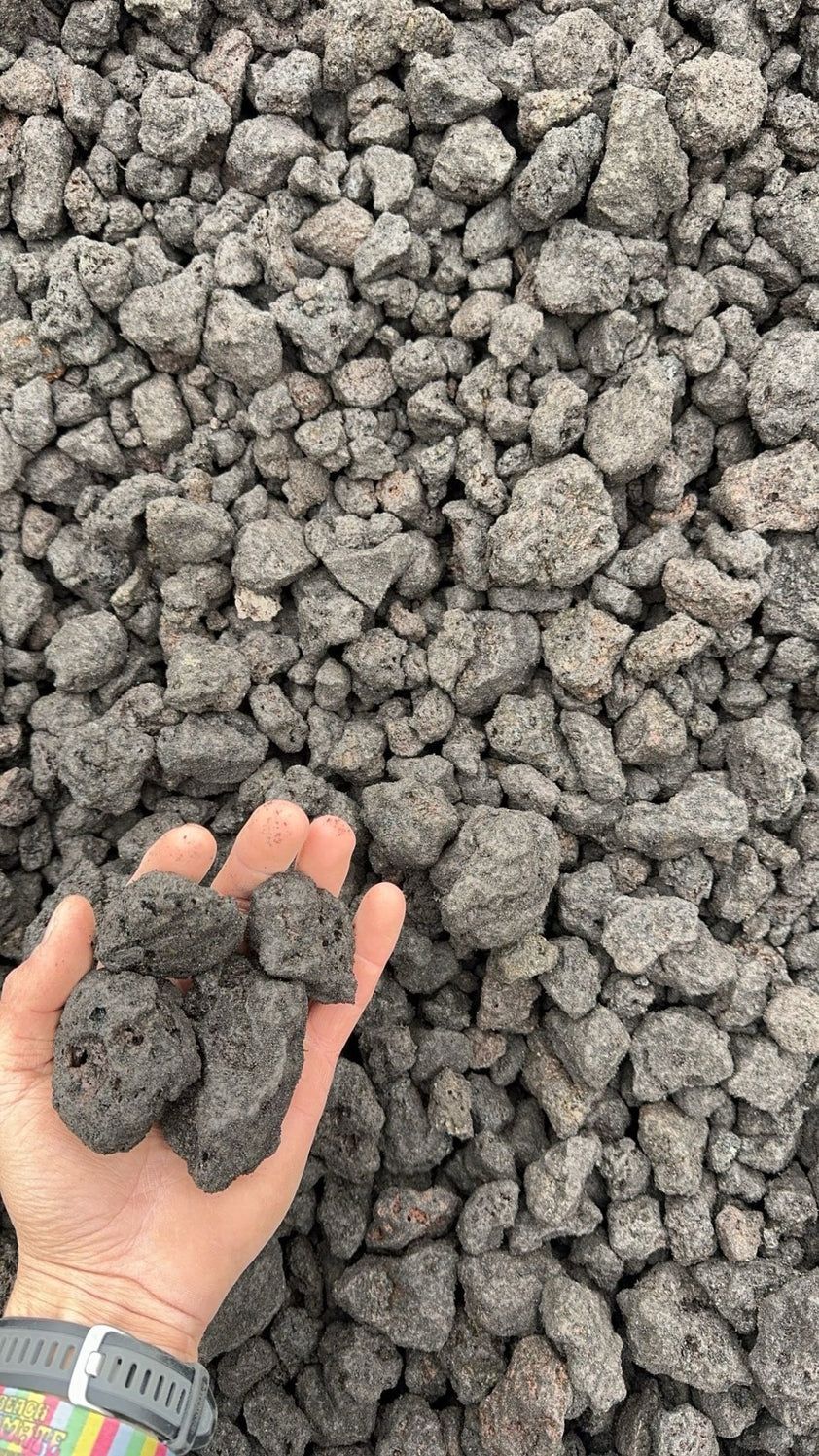 Black Lava Rock - Calgary Landscape Supplies