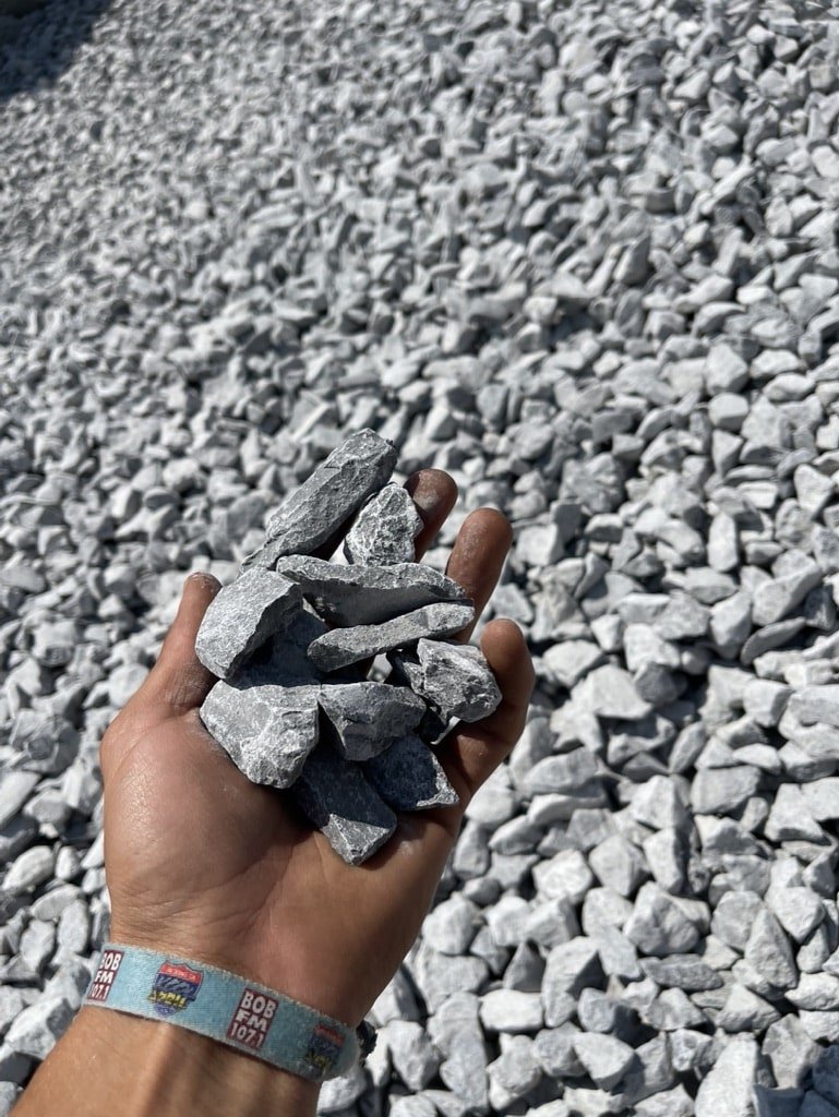 40mm Limestone Rock - Bulk Limestone Rock Calgary